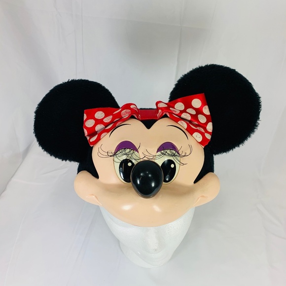 Disney | Accessories | Vintage 3d Minnie Mouse Snapback Hat | Poshmark